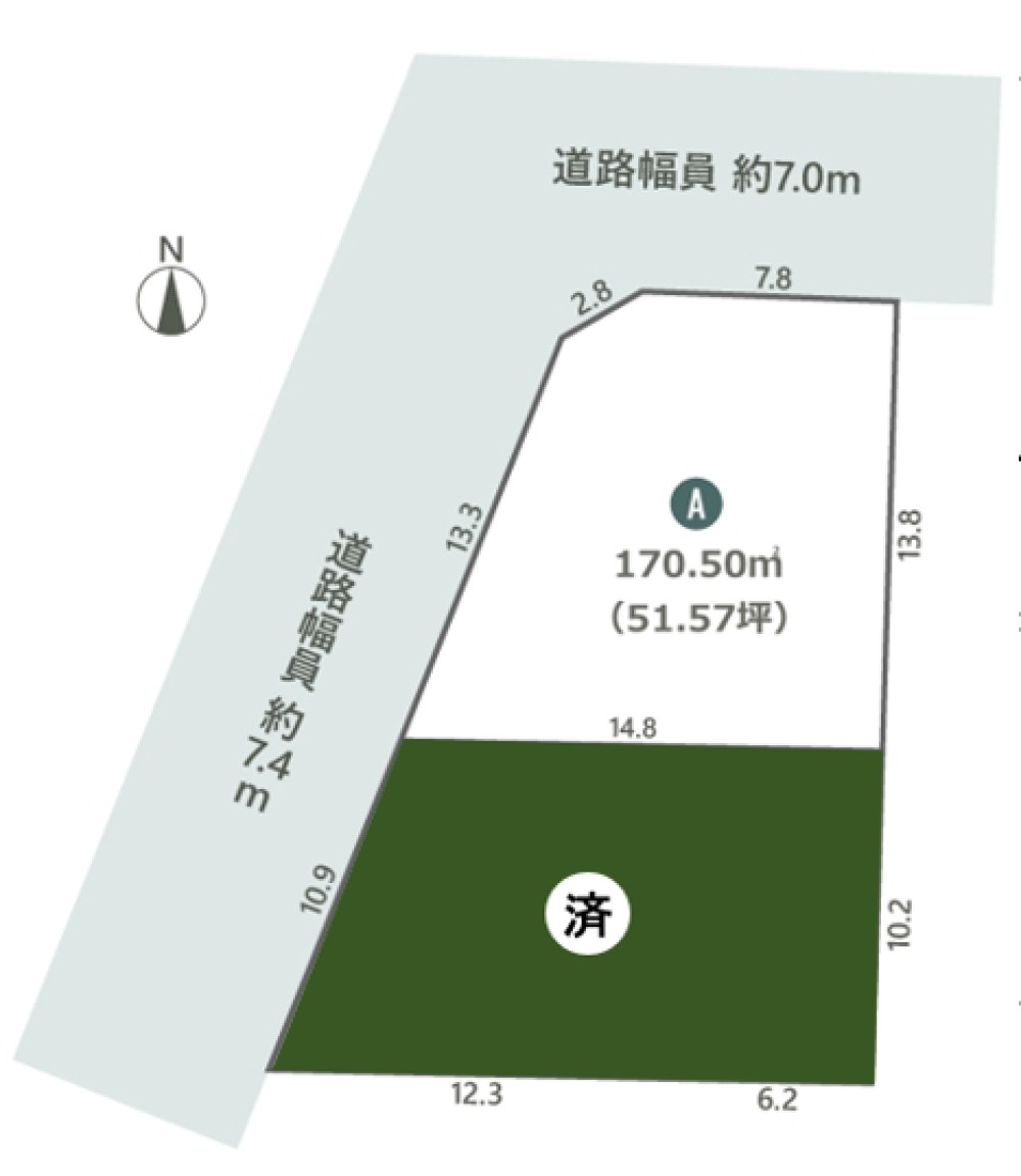 春日井市天神町の[土地]詳細情報 | 愛知の不動産探し・売却はハウスボカン