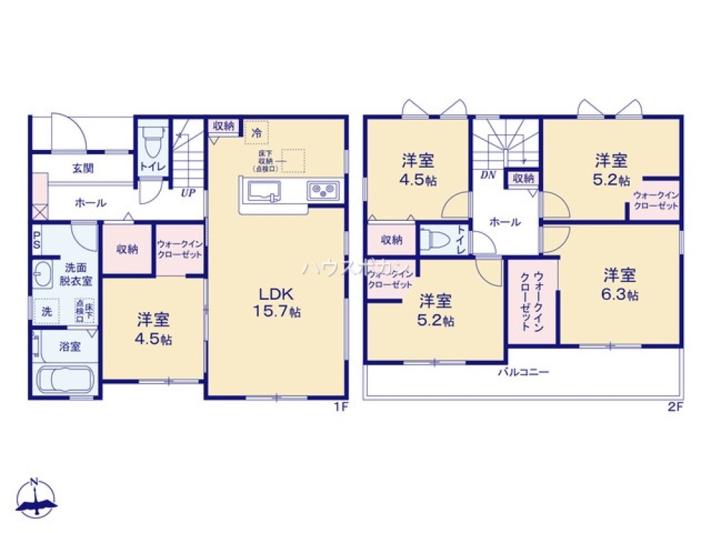 尾張旭市東印場町二反田の[新築戸建]詳細情報 | 愛知の不動産探し・売却はハウスボカン